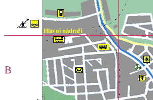 Mapka Klatov - jednoduchá | Klatovy a okolí