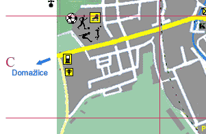 Mapka Klatov - jednoduchá | Klatovy a okolí